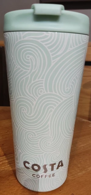 LIMITED EDITION Costa Coffee Mint Swirl Tumbler / Travel Cup 2023 🔥🚚 £ ...