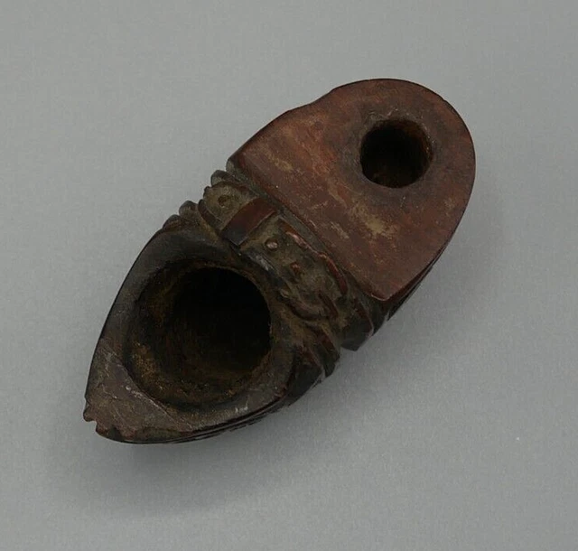 PIPE BRETONNE EN bois sculpté, Sabot, Hermine, Triskell, 1900 EUR 80,00 ...