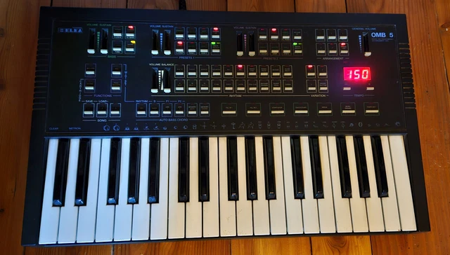 RARE ELKA OMB 5 vintage italian keyboard synth (no Synthex) Partially ...