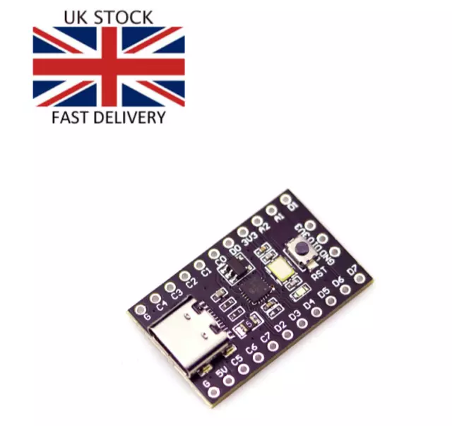 Nanoch32v003 Core Development Board Risc V Processor Ch32v003f4u6 Usb C