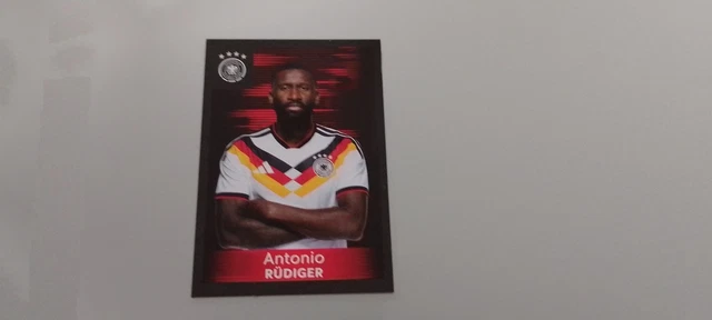 ANTONIO RÜDIGER, EDEKA Panini WM 2026 DFB Sammelkarte Nr. 11 EUR 1,00 ...