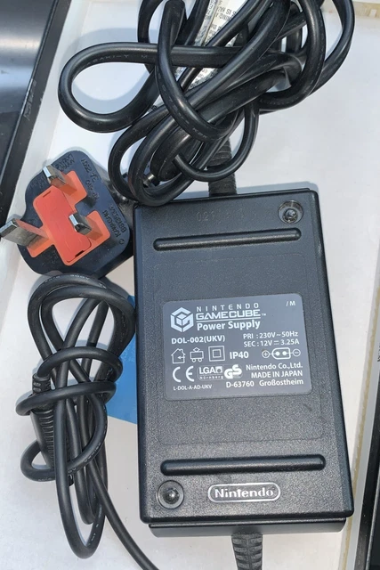 NINTENDO GAMECUBE GENUINE Power Supply DOL-002 UKV PSU Adapter Mains ...