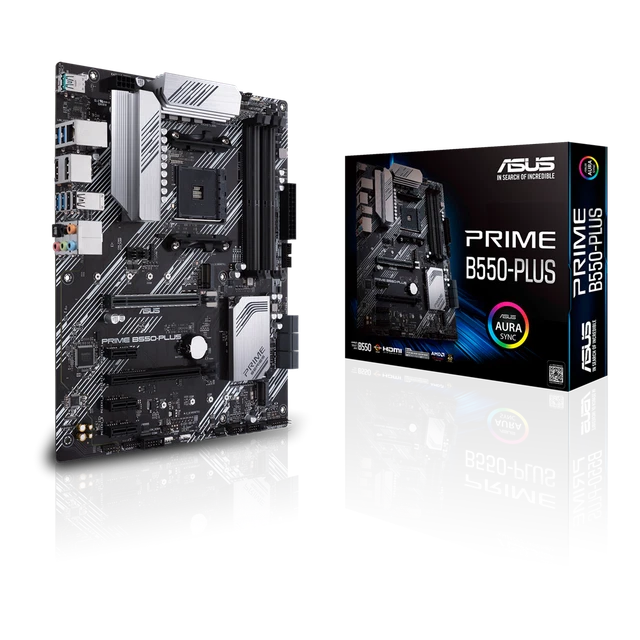 SCHEDA MADRE ASUS PRIME B550-PLUS SOCKET AM4 NUOVA OPZ AMD RYZEN 7 ...