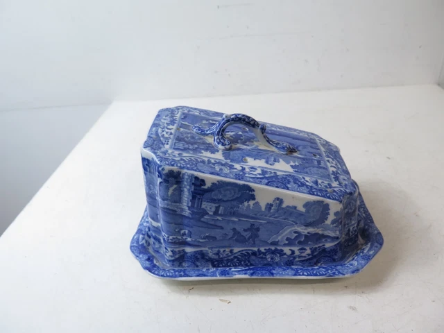 COPELAND SPODE BLUE Italian Cheese Dish with Air Holes Tableware £26.00 ...