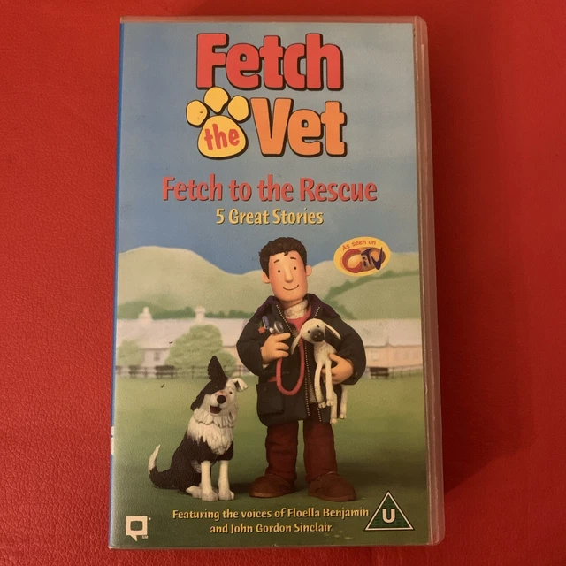 FETCH THE VET VHS VIDEO TAPE - FETCH TO THE RESCUE £24.99 - PicClick UK