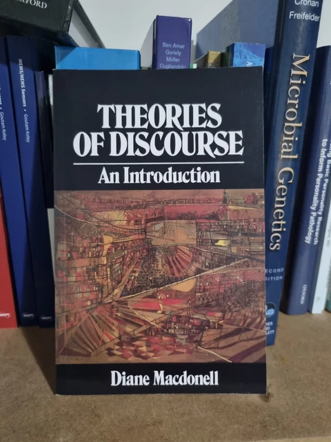 THEORIES OF DISCOURSE: An Introduction by Diane Macdonell (Paperback ...