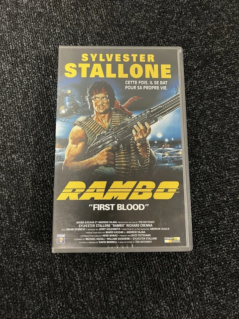 RAMBO I FIRST Blood Vhs Sylvester Stallone EUR 14,90 - PicClick FR