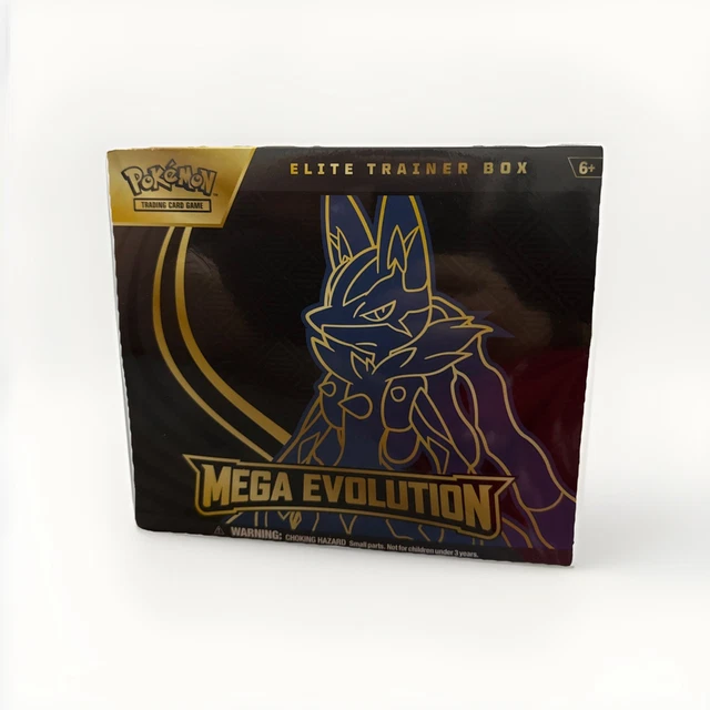 POKÉMON TCG MEGA Evolutions Lucario ETB Elite Trainer Box Sealed £70.38 ...