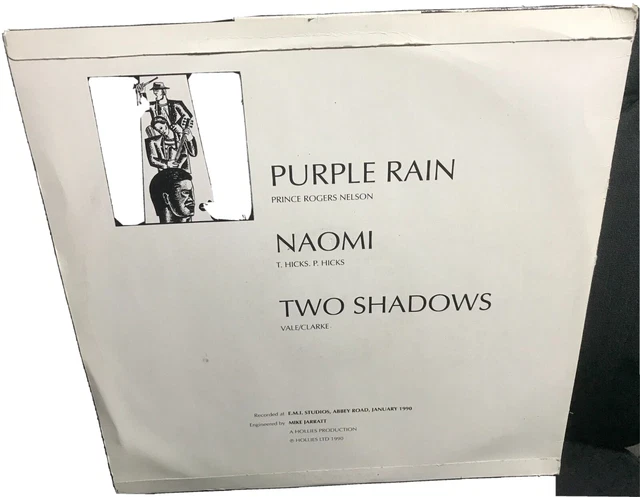 THE HOLLIES PURPLE rain*naomi*two shadows 1990 UK PRIVATE PRESSING ...