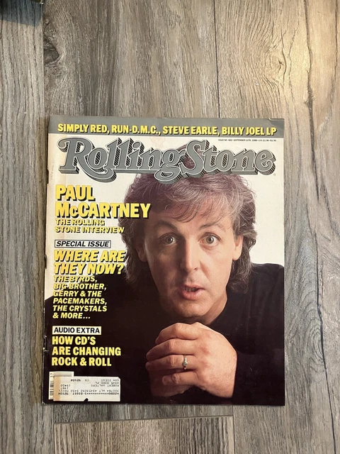 ROLLING STONE MAGAZINE 1986 Paul McCartney/Lou Reed/The Monkees/Simply ...