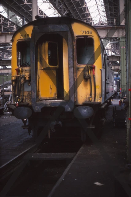 RAILWAY LOCOMOTIVE 35MM Slide – Class 411 4-Cep Emu Inside Depot Shed ...