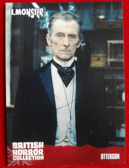 BRITISH HORROR - Card #75 - I, Monster - UTTERSON / Peter Cushing EUR 4 ...