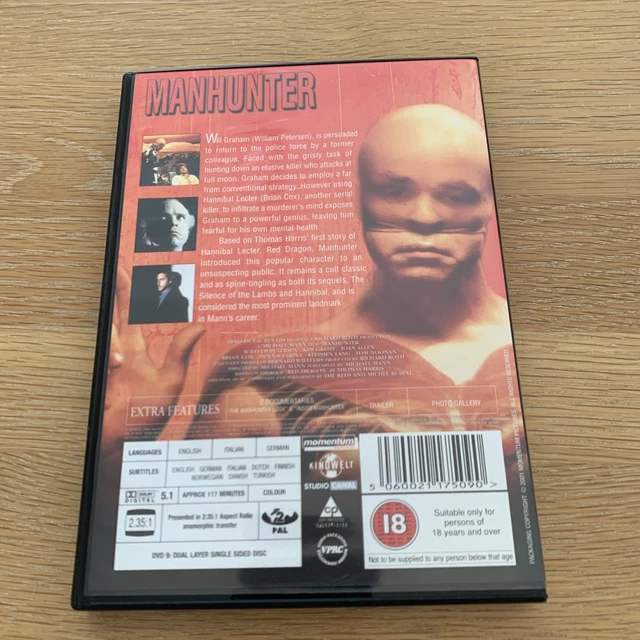 MANHUNTER (DVD, 2001) (German\Italian) £3.03 - PicClick UK