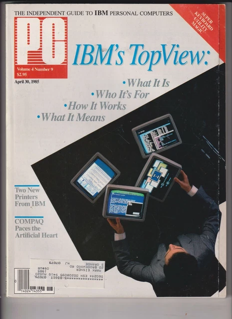 PC MAGAZINE IBM'S TopView Two New Printers April 30, 1985 121019nonr ...