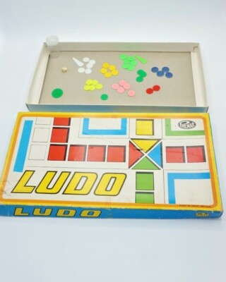 VINTAGE LUDO GAME by Philmar (Circa 60`s - 70`s) RARE !! (Made in Gt ...