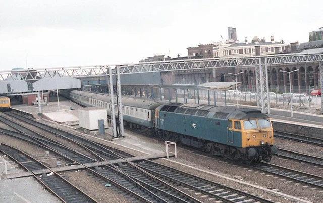 ORIGINAL 35MM COLOUR negative of 47445 BR class 47 diesel loco £1.99 ...