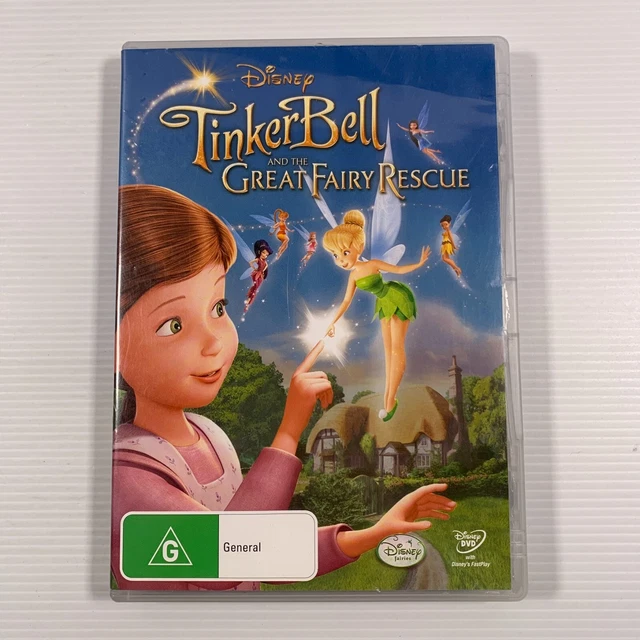 TINKER BELL AND The Great Fairy Rescue (DVD, 2010) Disney animation ...