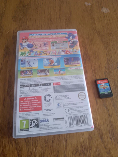 MARIO ET SONIC aux Jeux Olympiques Tokyo 2020 - Nintendo Switch EUR 29,90 - PicClick FR