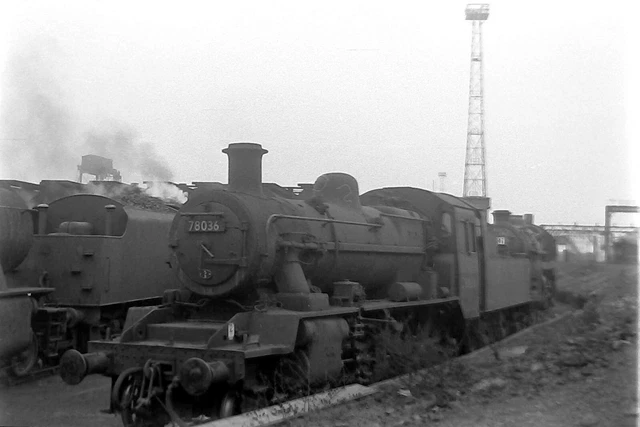 35MM RAILWAY B and W Negative Standard 78036 on Crewe South £1.95 ...