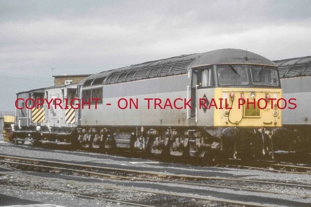 UK RAILWAY PHOTOGRAPH Of Class 56 56081. Rm56-809 £1.70 - PicClick UK