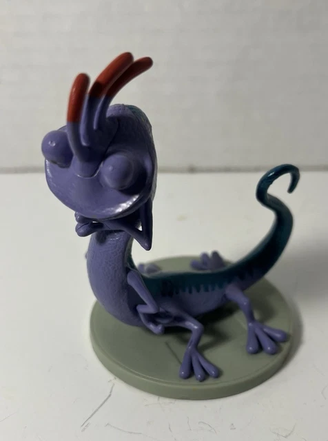 DISNEY RANDALL BOGGS Figure Pixar Monsters Inc PVC Plastic on Stand No ...