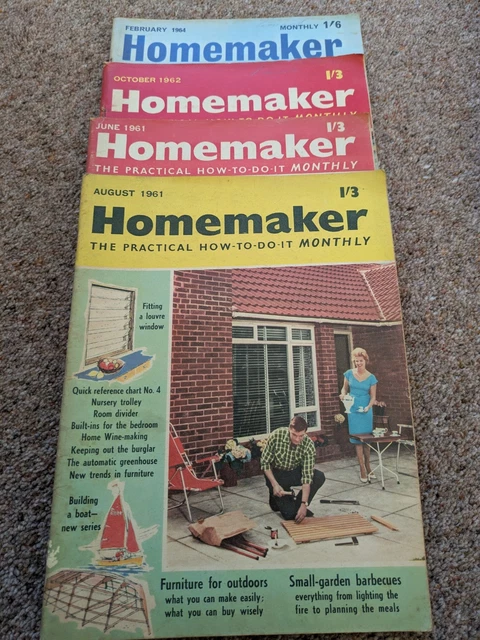 VINTAGE 1960S HOMEMAKER Magazines £4.99 - PicClick UK