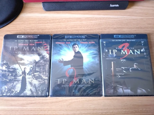 IP MAN TRILOGY Collection - 4k Ultra HD & blu ray sets - new & sealed ...