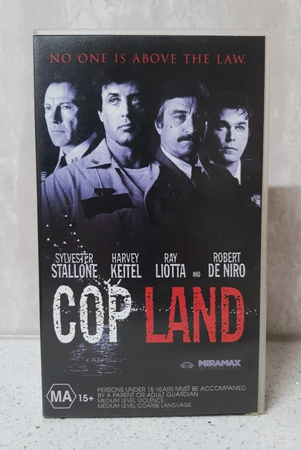 COP LAND 1997 PAL VHS VIDEO MOVIE Sylvester Stallone, Robert De Niro ...