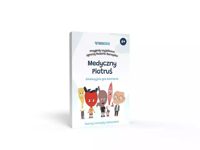 5905342636014 EDUKACYJNY MEDYCZNY Piotruś. Karty do gry Biomedica £4.49 ...