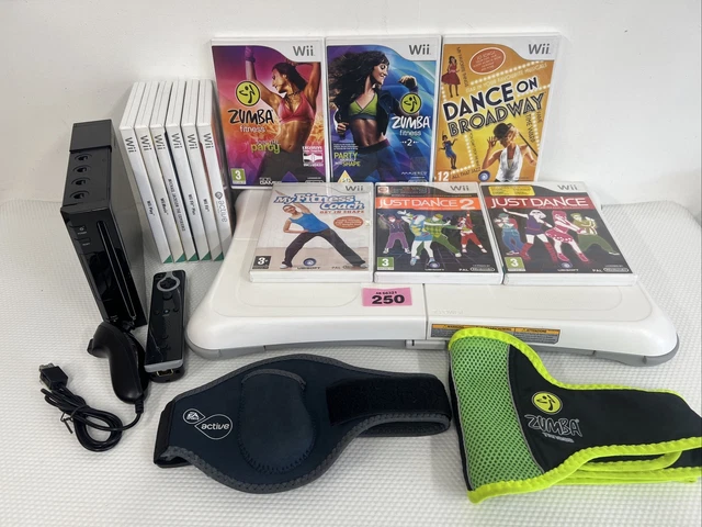 PACCHETTO CONSOLE NINTENDO Wii - Wii Fit Sports Active Balance Board ...