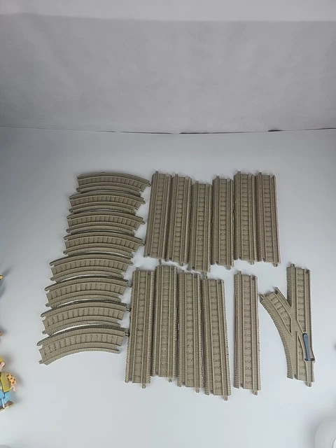 TOMY TRACKMASTER BROWN beige track thomas the tank engine train Bundle ...