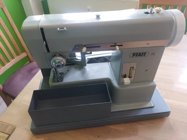 PFAFF 95 NÄHMASCHINE mit Koffer EUR 35,00 - PicClick DE