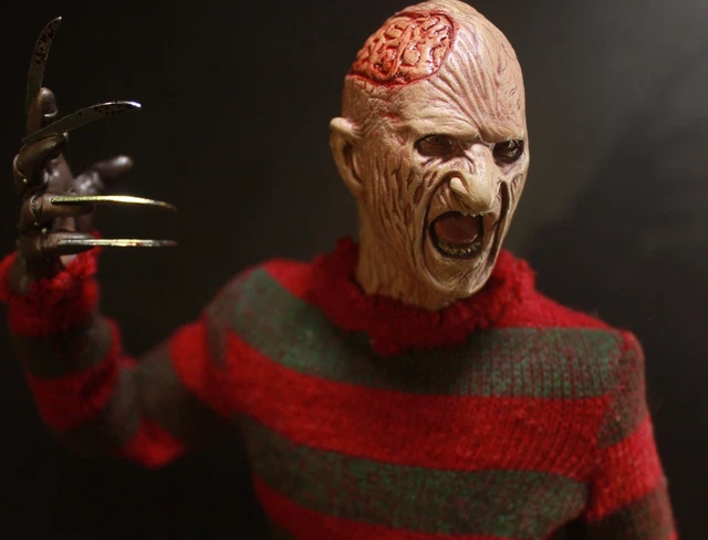 NIGHTMARE ON ELM street 1/6 Scale Freddy Krueger Custom Figure head ...