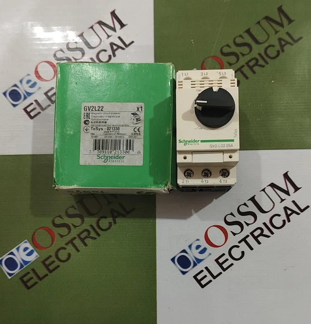 SCHNEIDER ELECTRIC GV2L22 Magnetic Circuit Breaker 25A Free Fast ...