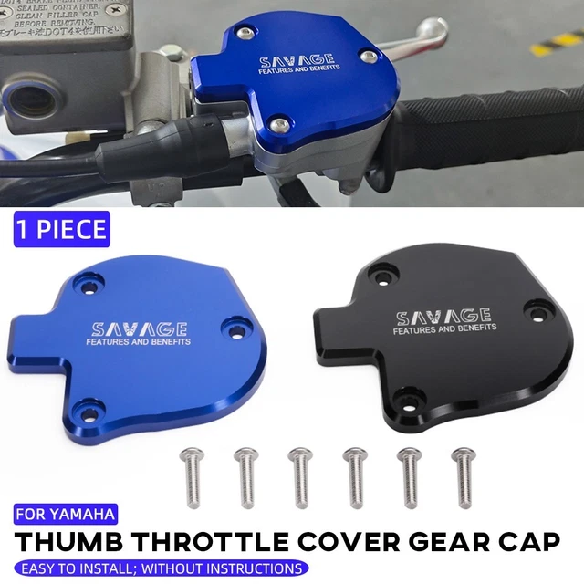 CNC THUMB THROTTLE COVER For YAMAHA YFZ 450/X/R YFZ450R YFM 700/R ...