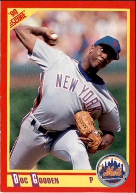 1990 SCORE DOC Gooden Mets de New York #313 EUR 3,05 - PicClick FR