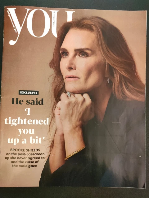 YOU MAGAZINE 12 January 2025 Brooke Shields (Daily Mail) £2.00 ...