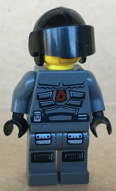 LEGO® SPACE POLICE Officer Minifigure from Set 5979 Max Security ...