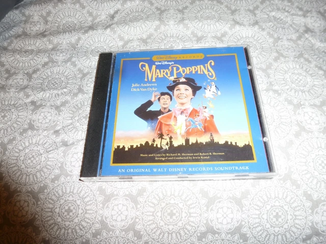 MARY POPPINS AN Original Disney Records Soundtrack (CD 1994) $2.00 ...