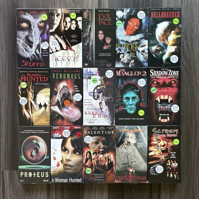 HORROR VHS LOT Rare Low Budget SOV Slasher Gore Indie £67.77 - PicClick UK