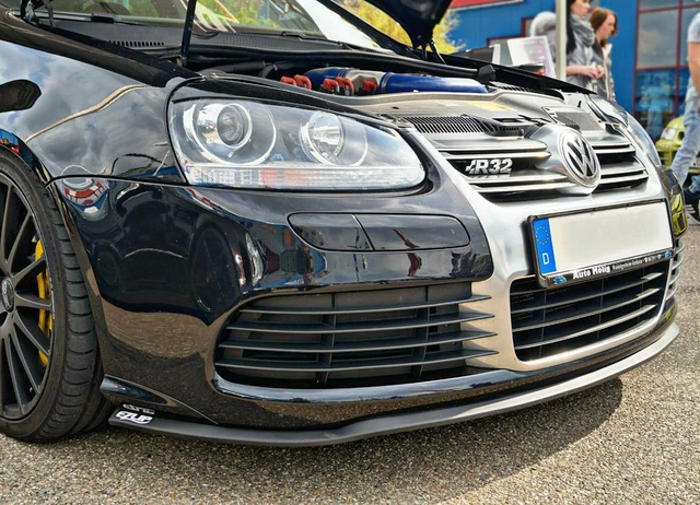 EZ-LIP SPOILER LIP Front Spoiler Spoiler Front Lip Fits Golf 5 GTI R32 ...