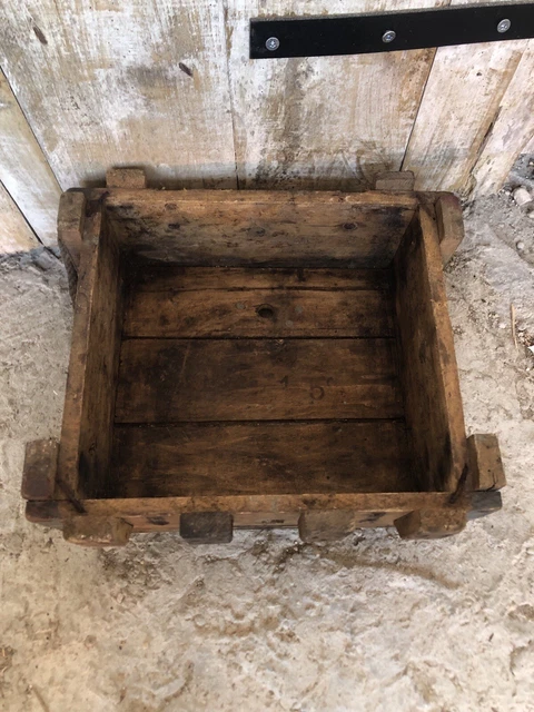 ANCIENNE CAISSE MILITAIRE en Bois Armée Rangement Vintage #A123 EUR 49,00 - PicClick FR