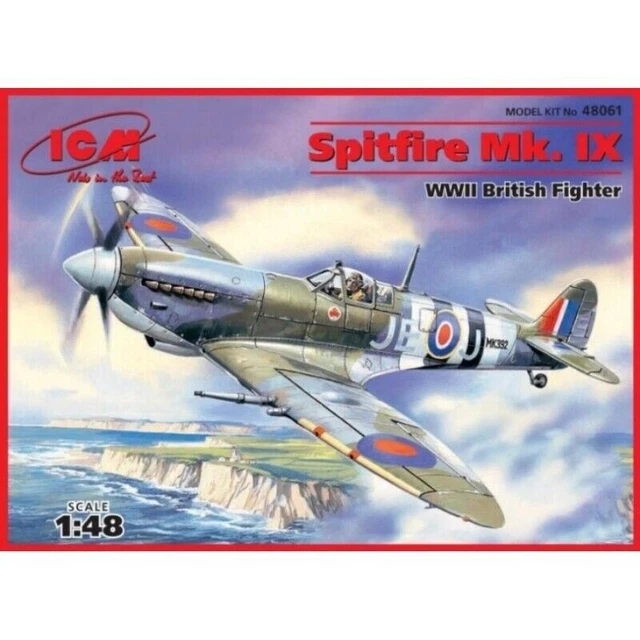 SUPERMARINE SPITFIRE MK.IXC ICM Modèle Plastique Kit 48061 EUR 25,50 ...