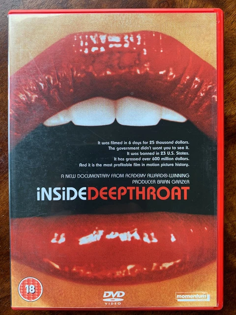 INSIDE DEEP THROAT DVD 2005 Linda Lovelace Cult Movie Phenomenon Documentary £13.50 - PicClick UK