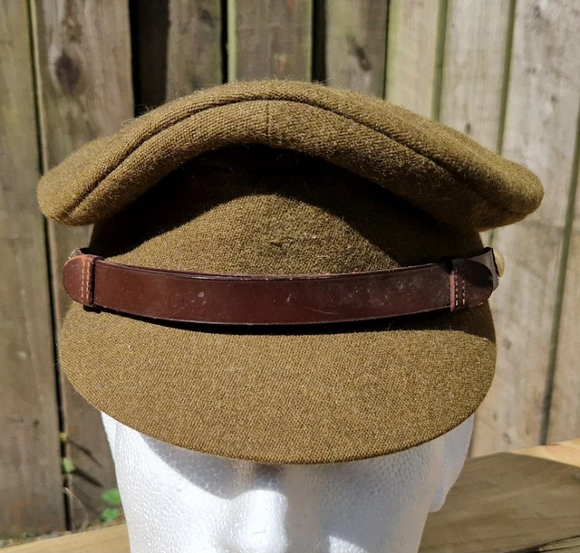 ORIGINAL POST WW2 1950s British Army Officers Field Dress Cap Medium £ ...