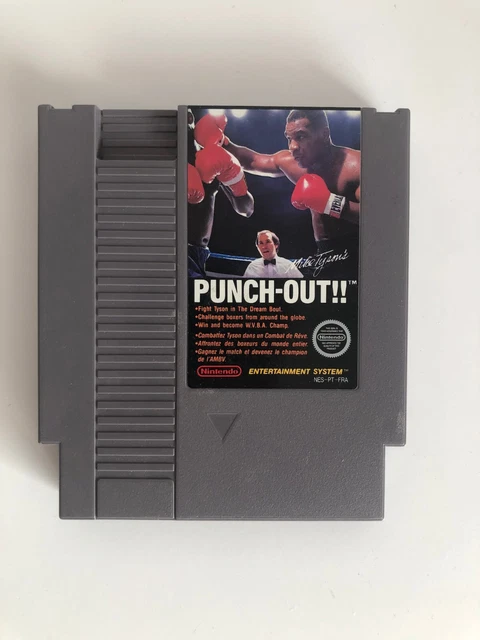 JEU NINTENDO NES Mike Tyson's Punch Out PAL FRA Cartouche cartridge EUR ...