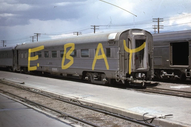 SANTA FE ATSF Pullman Coach #3139 ROSTER 1965 Original Kodachrome EUR 3 ...