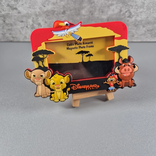 DISNEYLAND PARIS LION King Simba Nala Pumba Timon Photo Frame Fridge ...