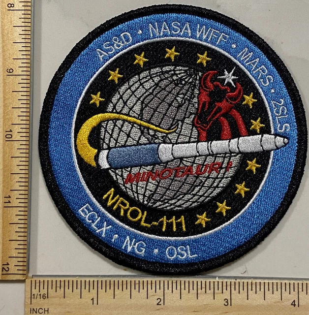 RARE MILITARY BLACK Ops Nro Patch - Nrol-111 Version (A) Minoutaur I ...