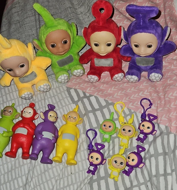 TELETUBBIES SOFT TOYS flocked collectible mini-figures Teletubbies ...